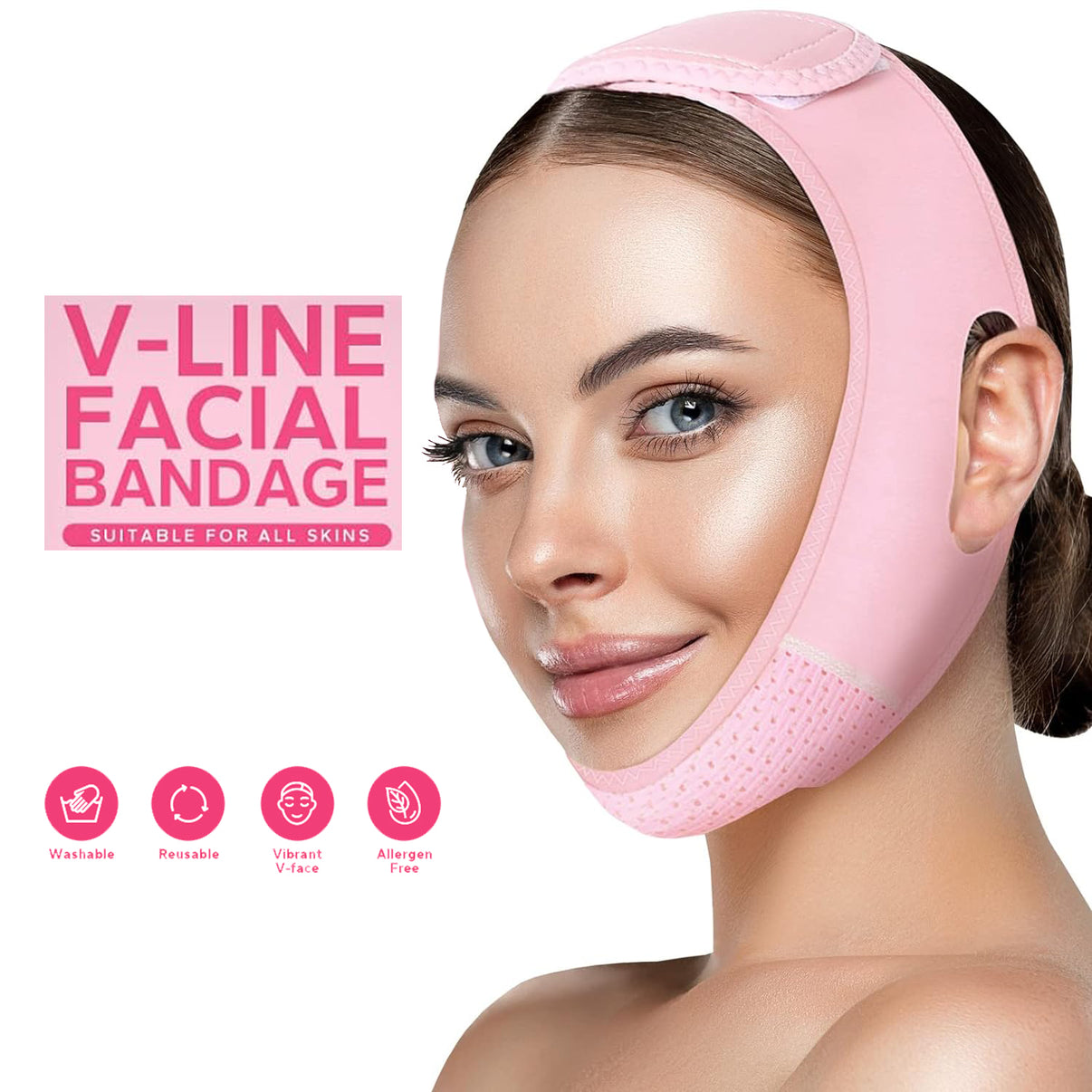 Double Chin Reducer — V-Line Slimming Face Mask – mTm